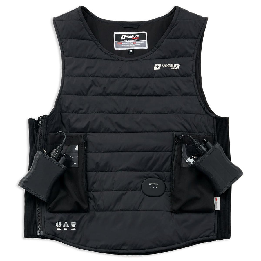 DRY V3 Waterproof Heated Vest Drysuit Diving Undersuit – Venture Heat